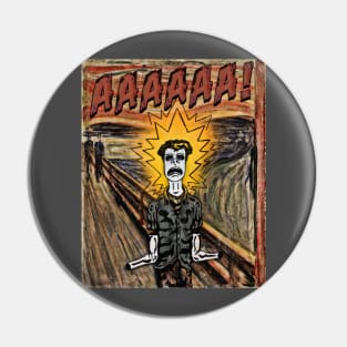 Edvard Munch Cat The Scream Pins and Buttons for Sale | TeePublic