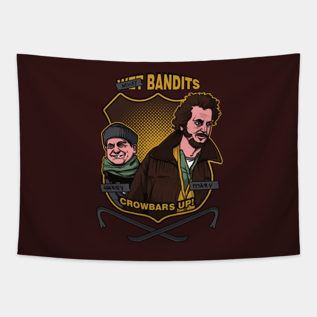 Sticky Bandits - Home Alone Movie - Tapestry | TeePublic