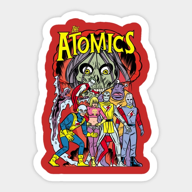 THE ATOMICS Blast! - Pop Culture - Sticker | TeePublic