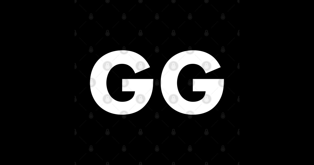 GG Good game - Gg - Sticker | TeePublic
