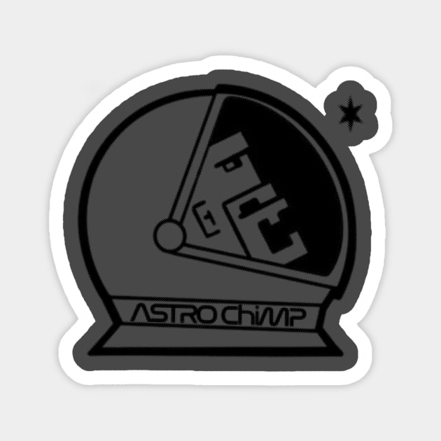 Astro Chimp Soviet Era Logo - Astro Chimp - Magnet | TeePublic
