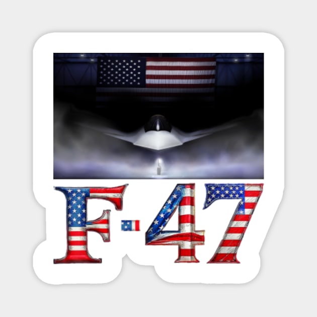47 Fighter F 47 Jet Fighter Aircraft - F 47 - Magnet | TeePublic