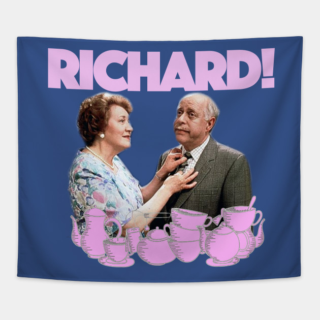 Richard Bucket! - Keeping Up Appearances - Tapestry | TeePublic