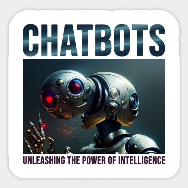 ChatBot - Chatbot - Sticker | TeePublic