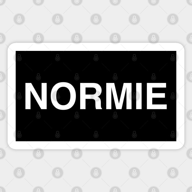 Normie - Normie - Sticker | TeePublic