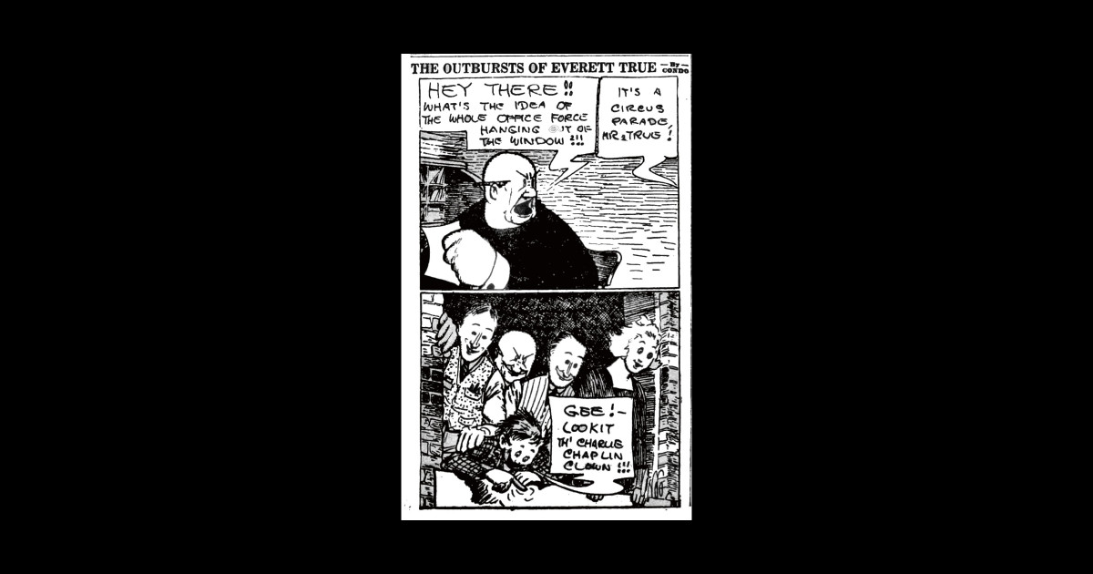 The Outbursts of Everett True 27 B&W - Comic Strip - Sticker | TeePublic