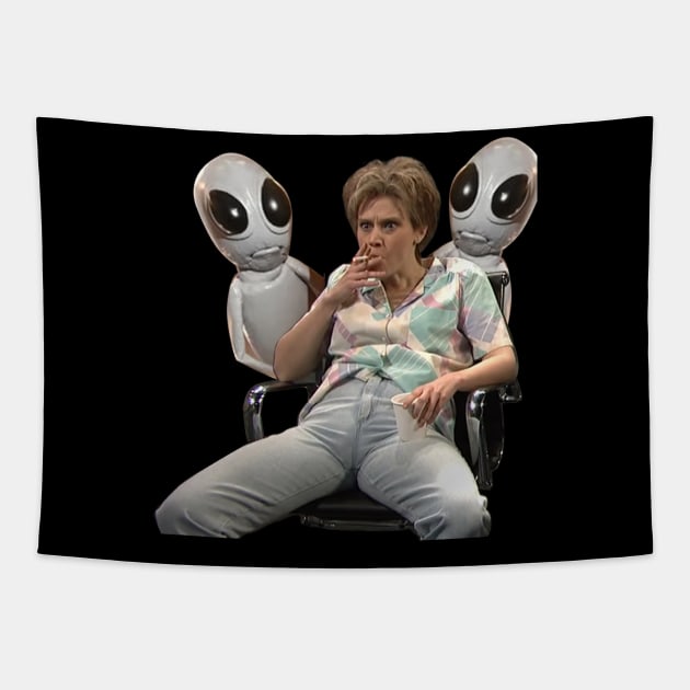 Kate Mckinnon - SNL Alien Fan Art - Kate Mckinnon - Tapestry | TeePublic
