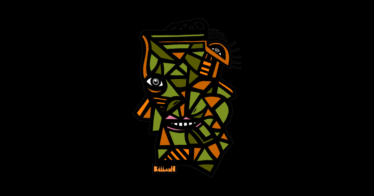 Army Brat - Abstract Art - Sticker | TeePublic