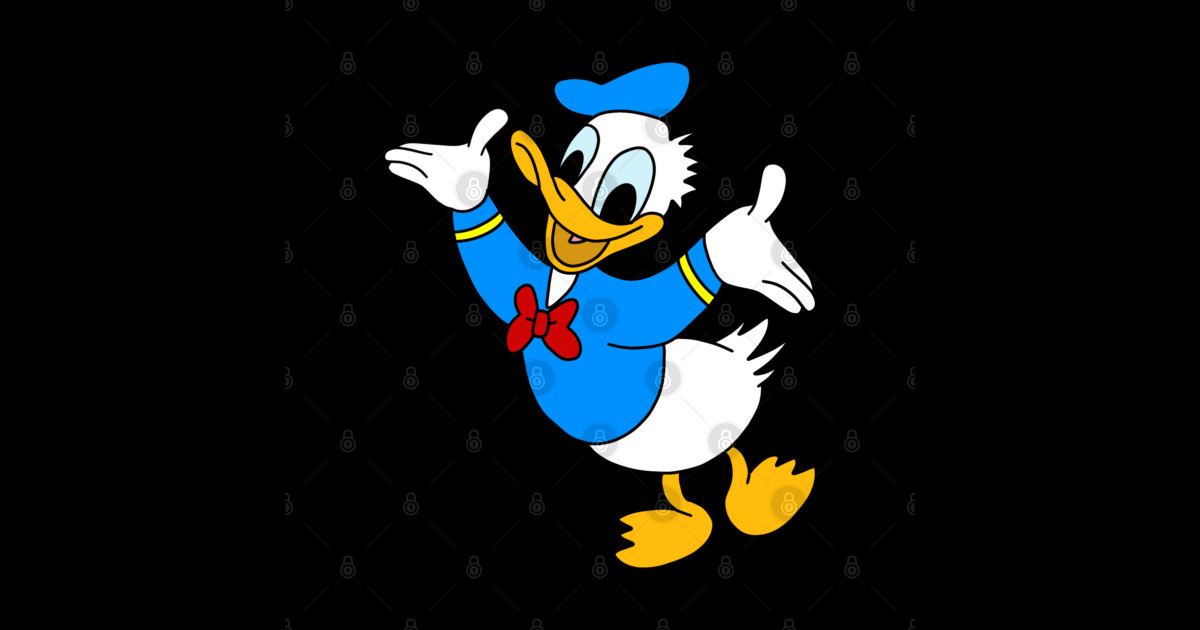 Donald Duck - Donald Duck - Sticker | TeePublic