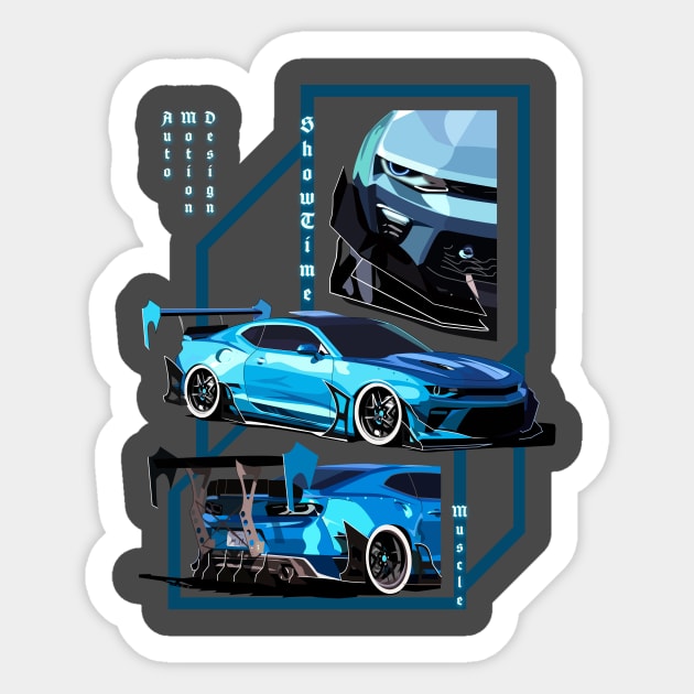 Camaro ss - Camaro Ss - Sticker | TeePublic