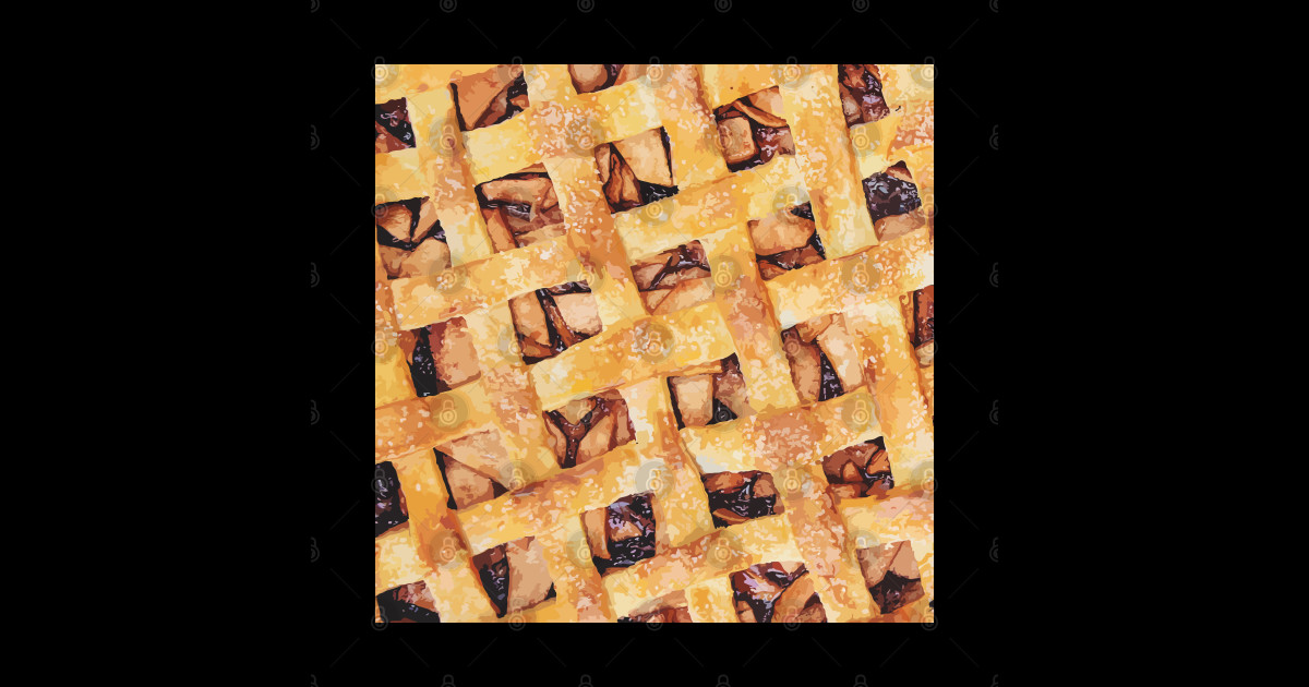 Apple Pie Face - Apple Pie Face - Pin | TeePublic
