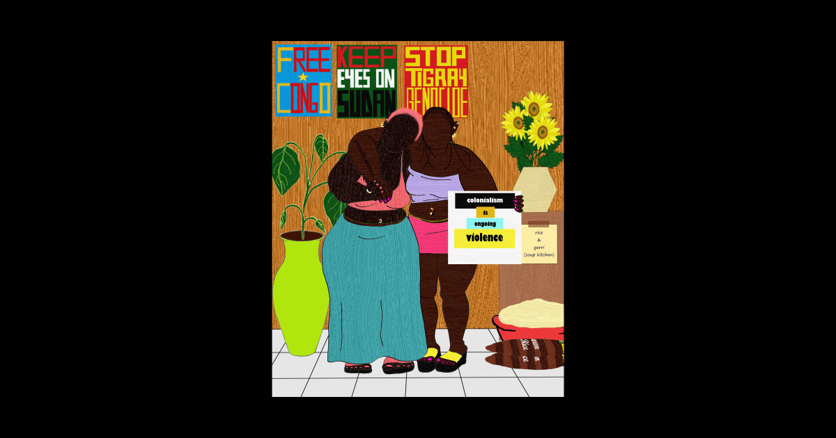 colonialism is ongoing violence - Colonialism - Posters and Art Prints ...