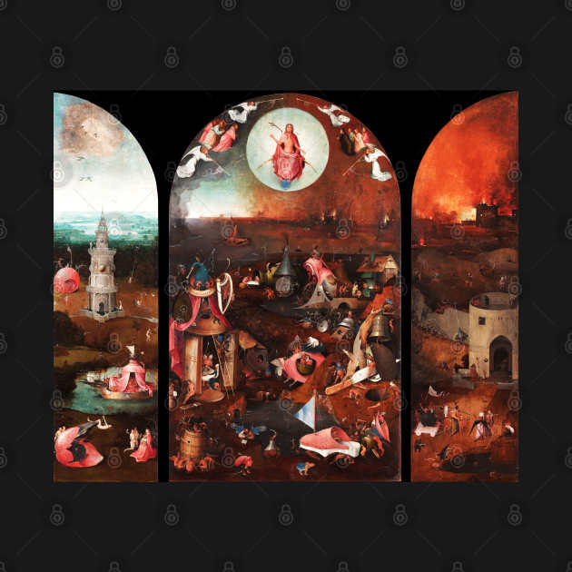 Triptych of the Last Judgement by Hieronymus Bosch - Judgement Day - T ...