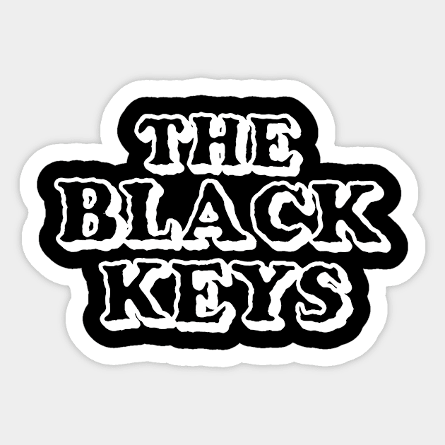 The Black Keys - The Black Keys Band - Sticker | TeePublic