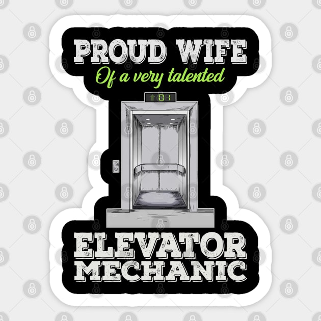 Elevator Mechanic - Elevator Mechanic Apprentice - Sticker | TeePublic