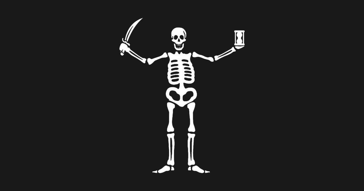 Captain Flint Flag - Black Sails - T-Shirt | TeePublic