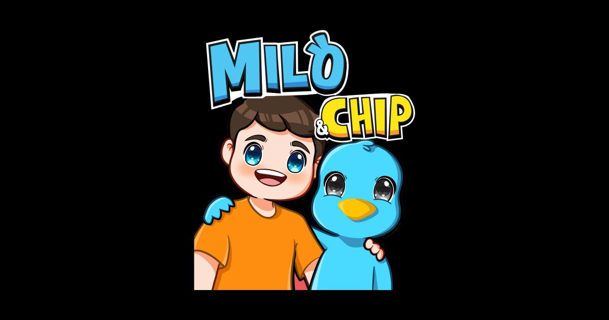 Milo And Chip Merch Kids Fresh Art - Cartoons - Sticker | TeePublic