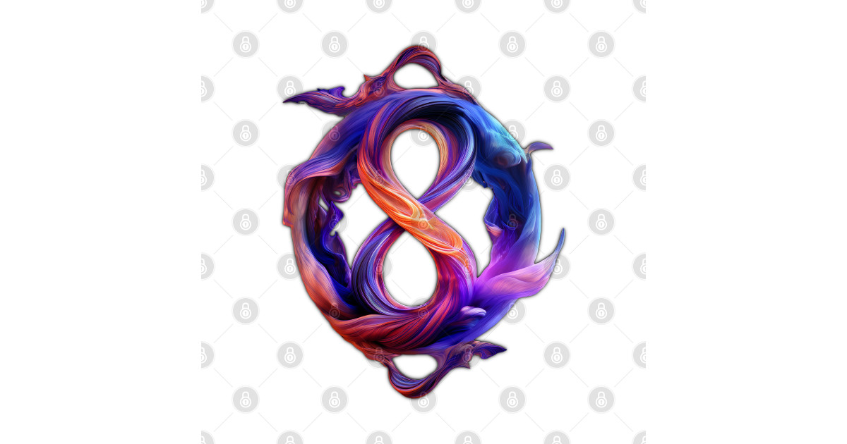 8 The number of Infinity, balance, prosperity, and new beginnings. - 8 ...