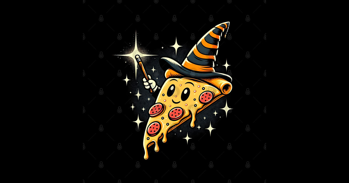 Magical Pizza Adventure: Enchanting Slice for Young Wizards - Pizza ...