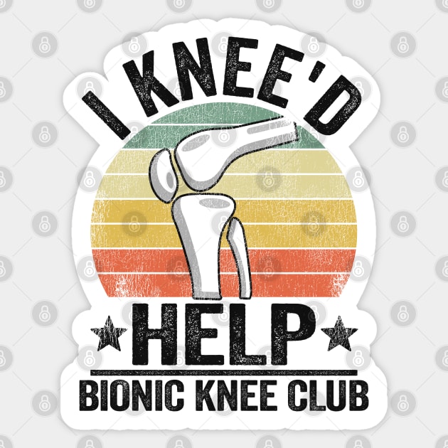 I Knee'd Help Bionic Knee Club Surgery Replacement - Knee Surgery ...