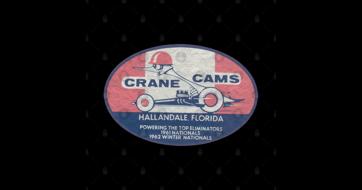 Crane Cams 1961 - Retro Style - Vintage - Sticker | TeePublic