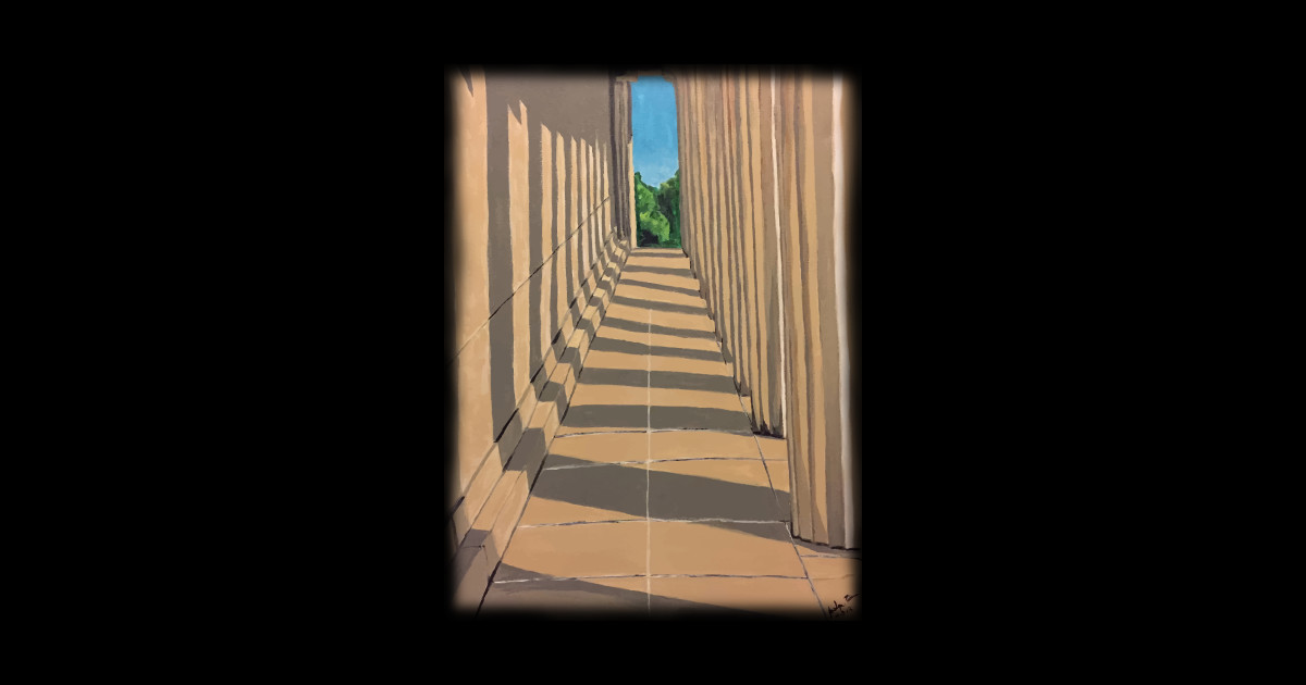 Parthenon Shadows - Parthenon - T-Shirt | TeePublic