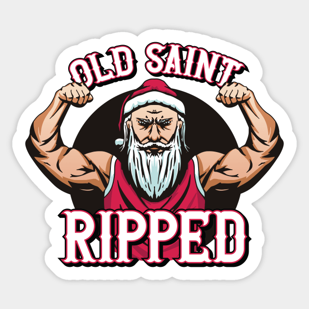 ripped santa