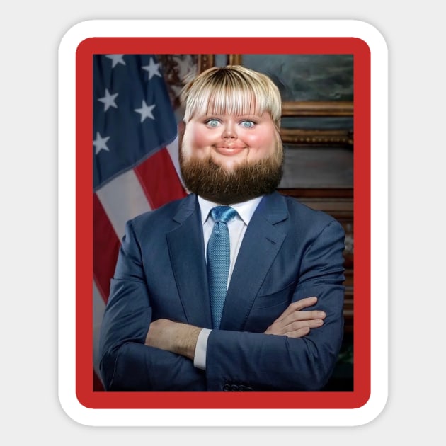 JD Vance Weird Meme - Jd Vance - Sticker | TeePublic