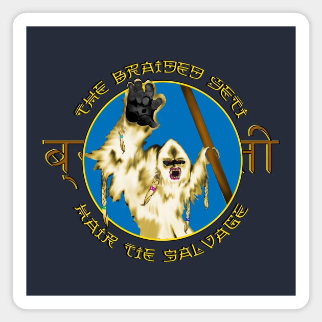 Expedition Everest - Braided Yeti - Expedition Everest - Sticker ...