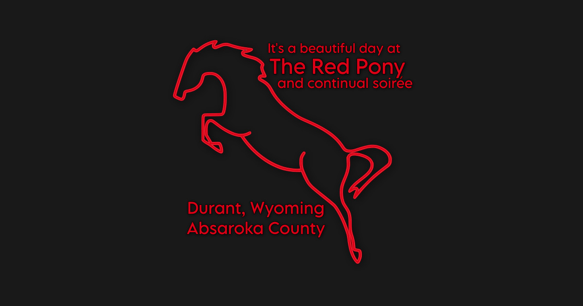The Red Pony - Longmire - T-Shirt | TeePublic