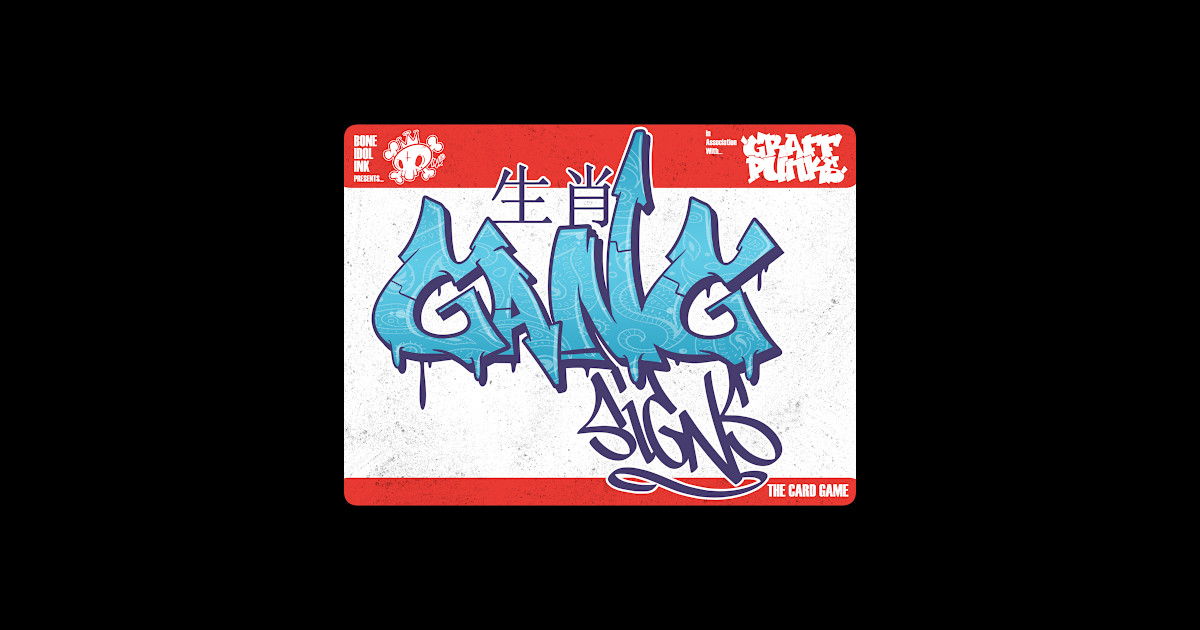 Official Gang Signs Card Game Signs Logo Posters And Art Prints
