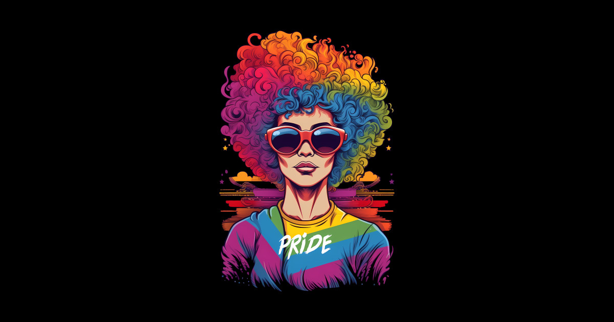 Colourful LGBT design for Pride Month: celebrate diversity and ...