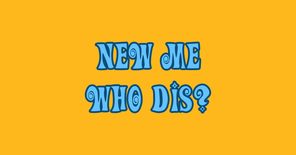 New Me, Who Dis? - New Phone Who Dis - Sticker | TeePublic