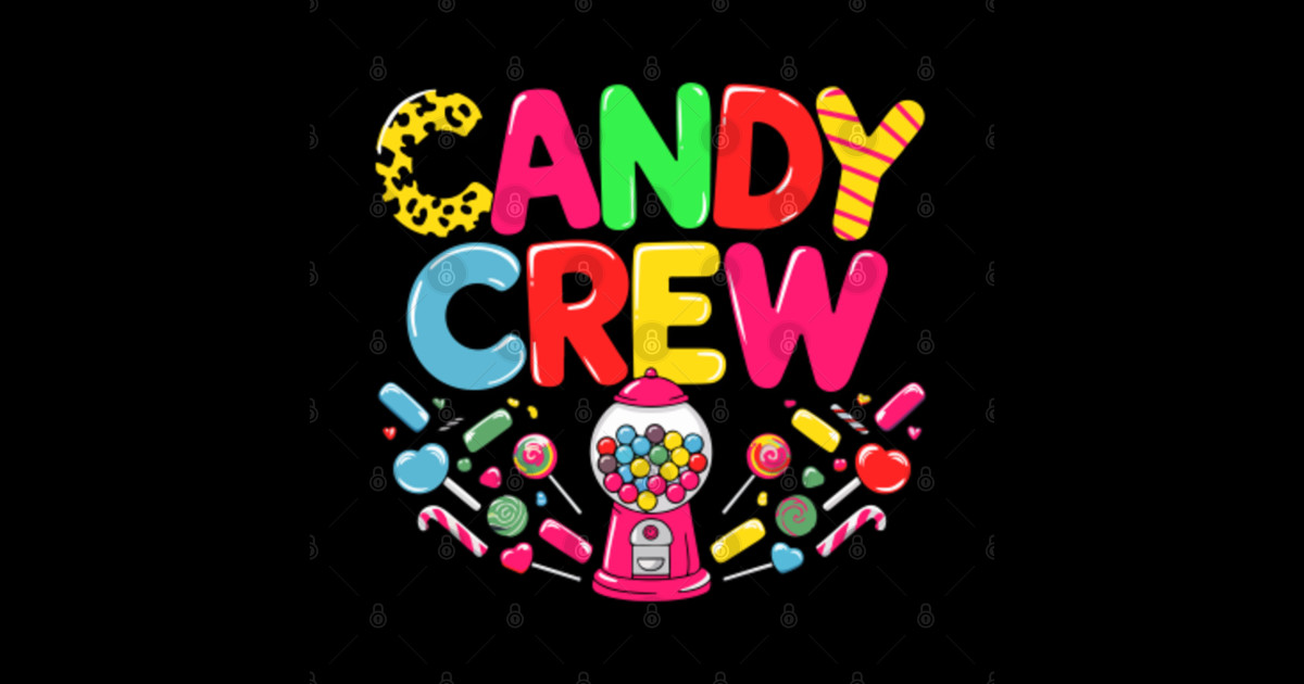 Candy Land Candy Crew Decorations Sweetie Candy Squad - Candy Land ...