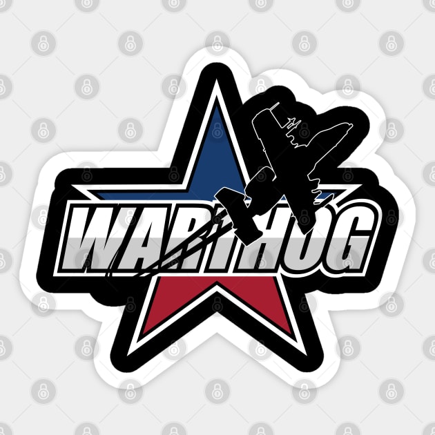A-10 Warthog - A10 Thunderbolt 2 - Sticker | TeePublic