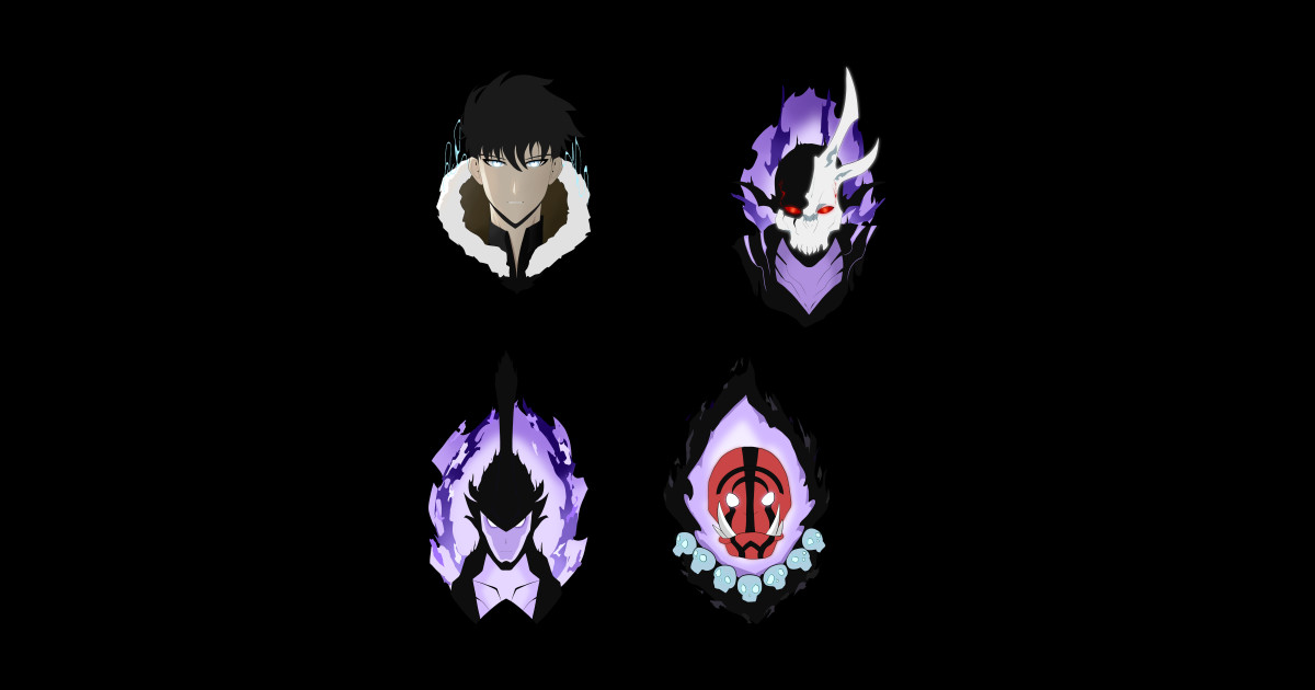 Solo leveling Sticker pack - Solo Leveling - Sticker | TeePublic