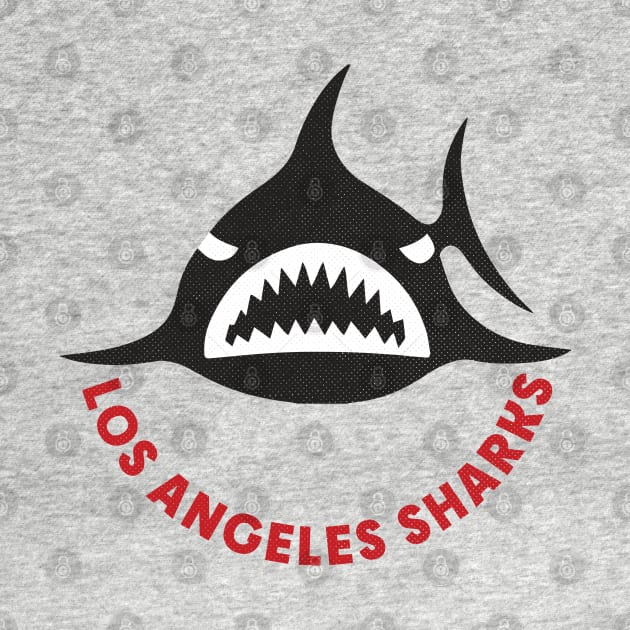 Original Los Angeles Sharks WHA Hockey 1972 - Los Angeles - T-Shirt ...