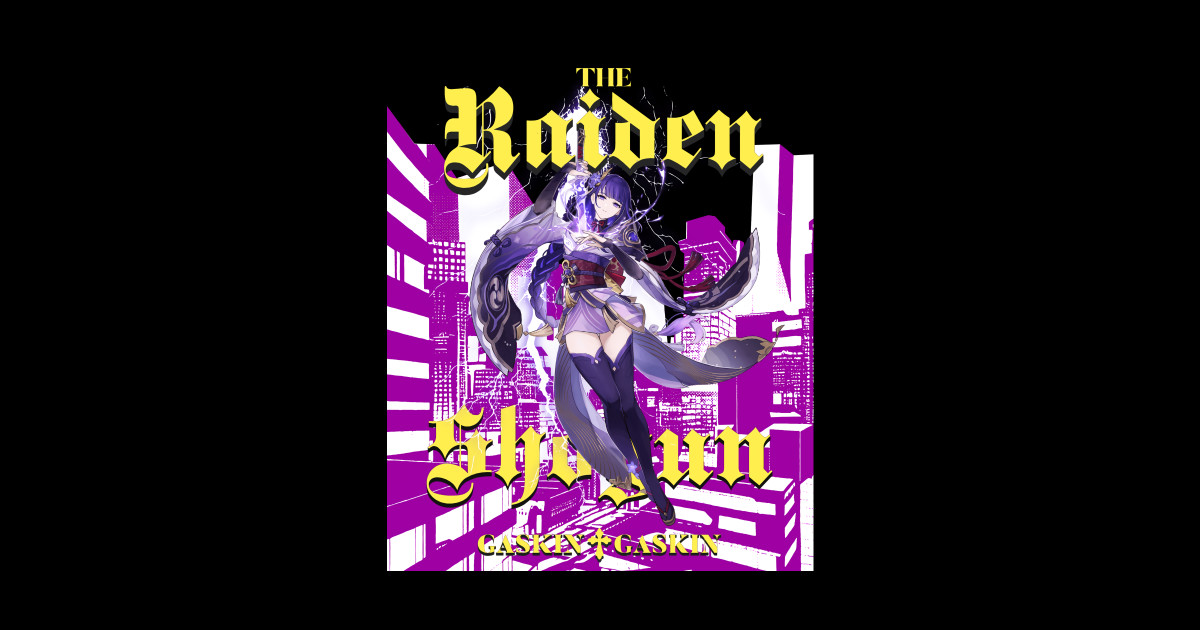 Raiden Genshin Impact - Genshin Impact - Posters and Art Prints | TeePublic