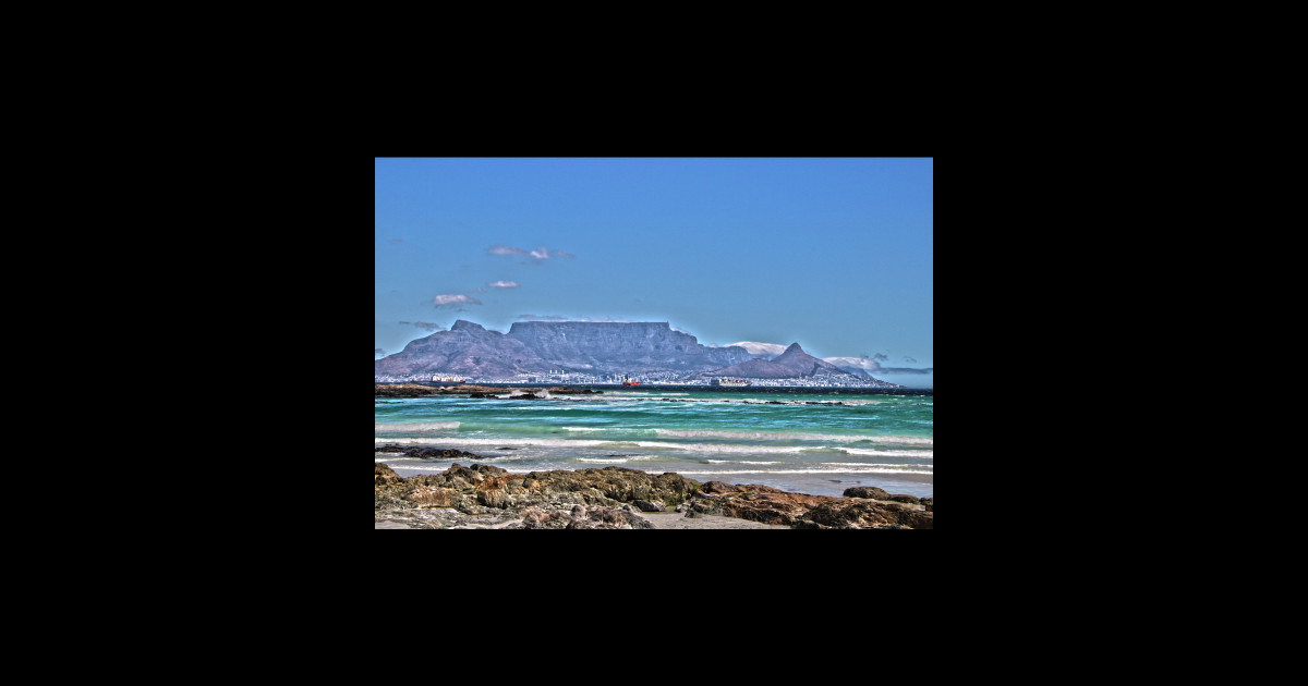 Table Mountain - Mountain - Sticker | TeePublic