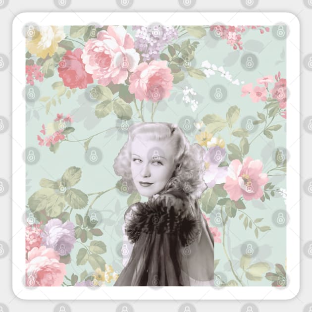 Old Hollywood Actress - Old Hollywoood - Sticker | TeePublic