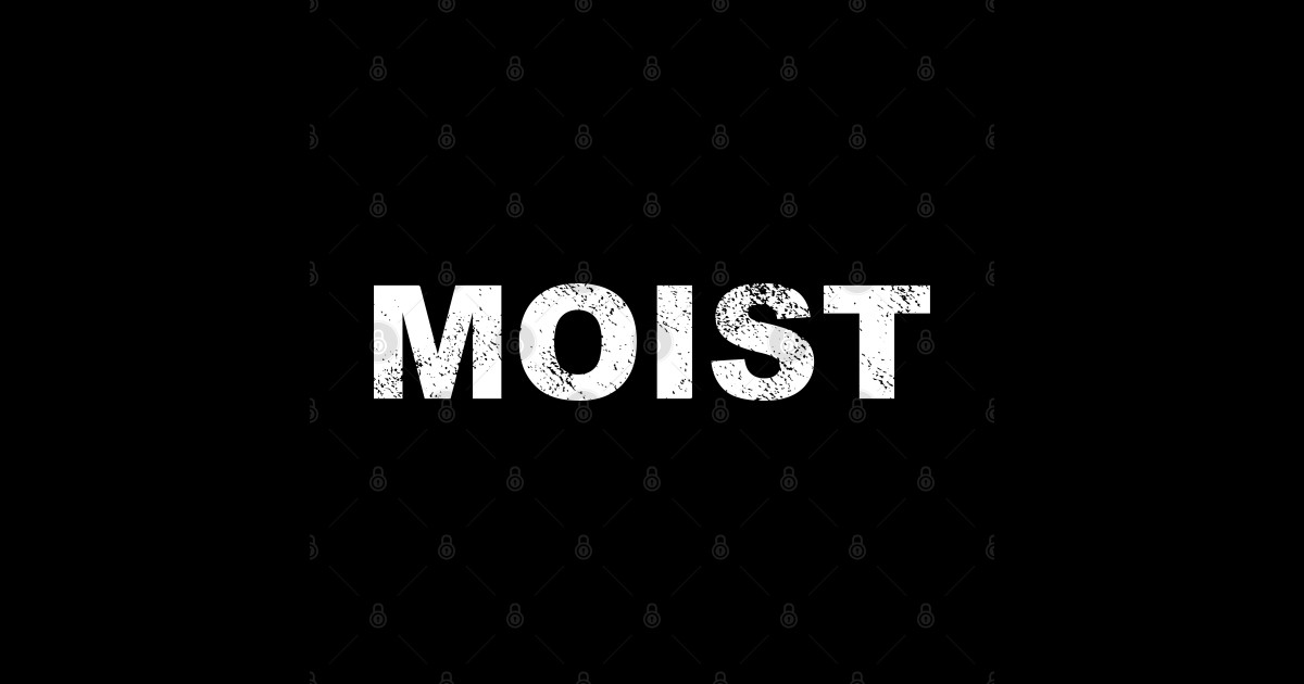 Moist - Bold - Moist - Sticker | TeePublic