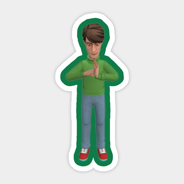 My Boris in Plotagon - Plotagon - Sticker | TeePublic