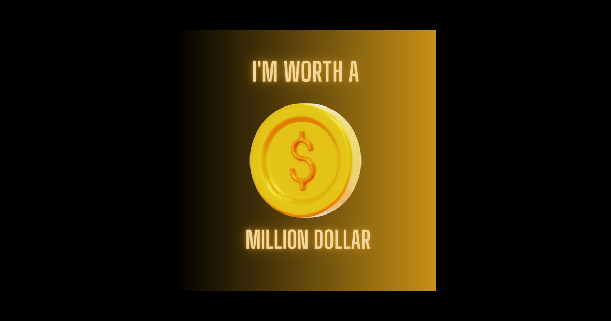 Million Dollar style - Million - Sticker | TeePublic
