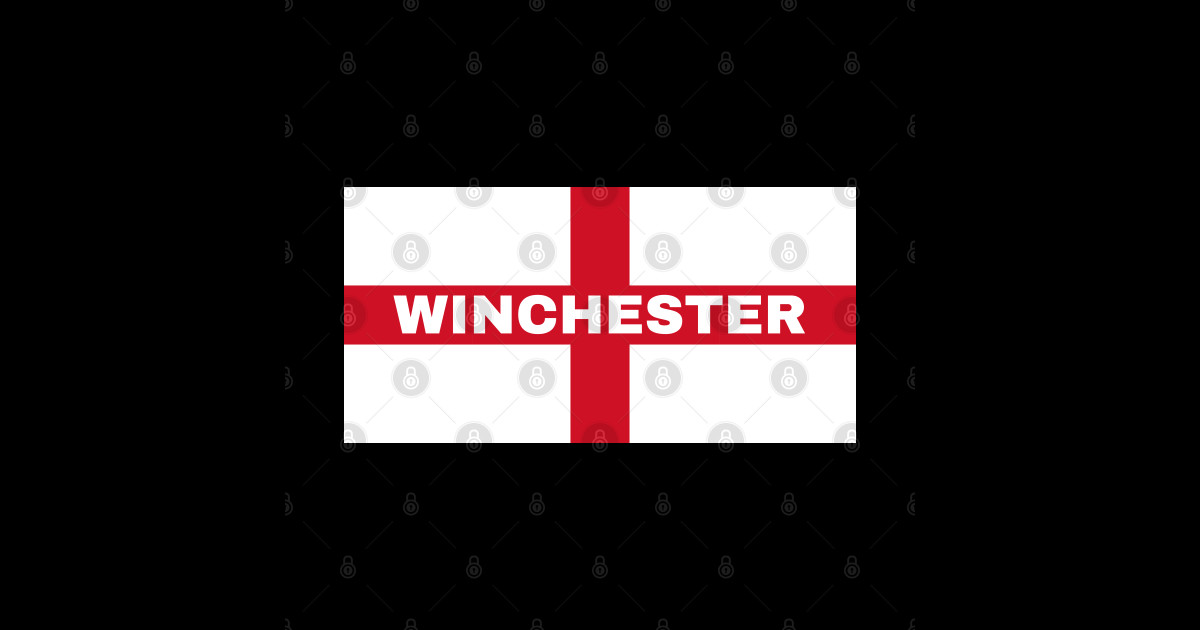 Winchester City in English Flag - Winchester - Magnet | TeePublic