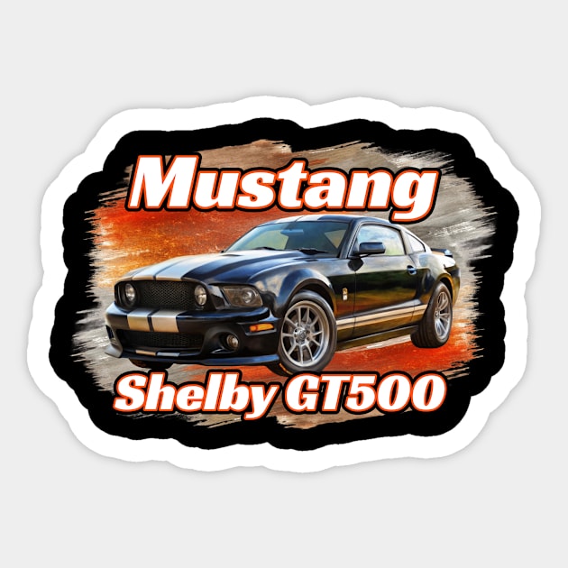 Ford Mustang GT500 - Mustang Gt500 - Sticker | TeePublic