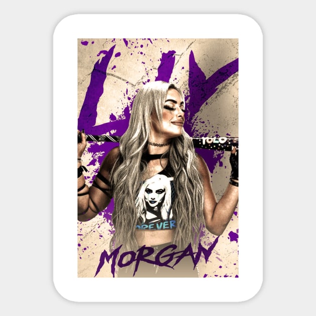 liv fans art - Liv Morgan - Sticker | TeePublic