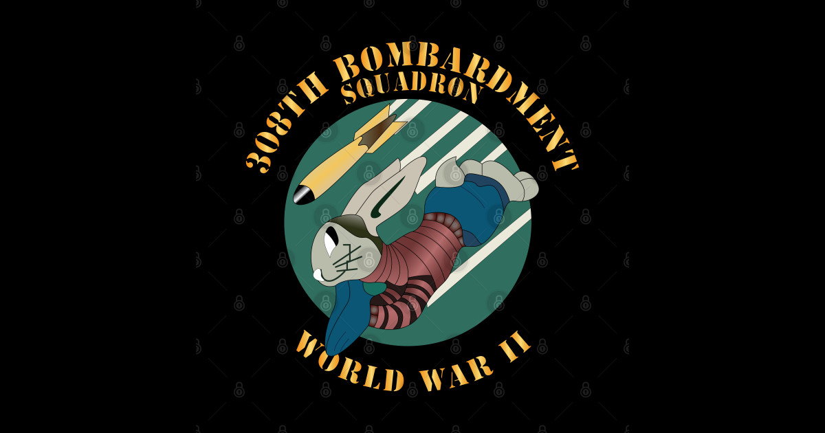 AAC - 308th Bombardment Squadron - WWII X 300 - Army - Sticker | TeePublic