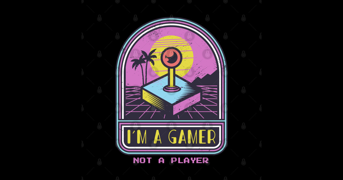 Im not a player im a gamer, - Im Not A Player Im A Gamer - Sticker ...
