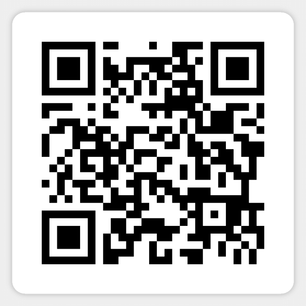 Wet fart QR code joke meme - Fart - Sticker | TeePublic