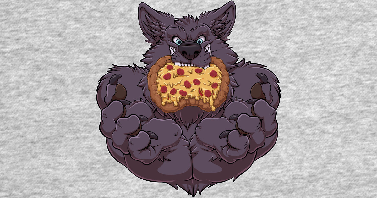 Pizza Werewolf - Werewolf - Hoodie | TeePublic